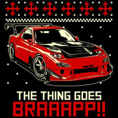 RX7 Ugly Sweater Tee shirt design | Tshirt-Factory