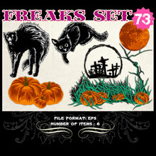 Stock Vectors :: Freaks Vector Sets
